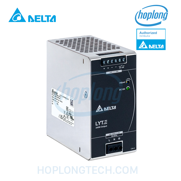 Bộ nguồn DC DRL-24V240W1AZ Delta - 240W - 24VDC - 10A