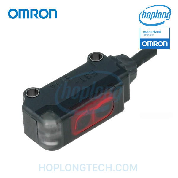 Cảm biến quang E3T-SL23-M1TJ 0.3M Omron - Hình hộp - (5-30mm)