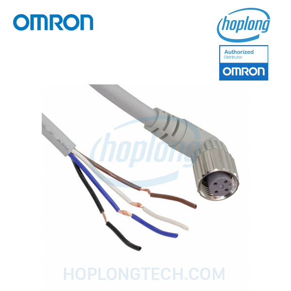 XS2F-G422-G80-F Omron - 1 đầu L - 4 pin - M12 - 5m