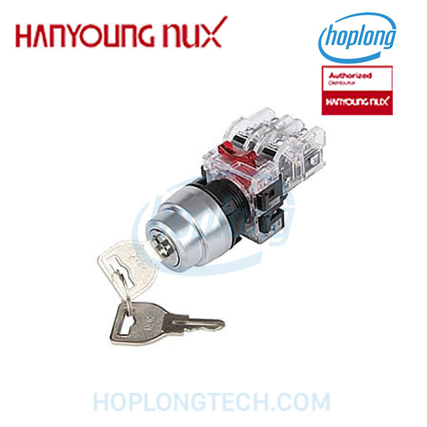 MRK-R2A1L Hanyoung - MRK Series - 1NO+1NC - 2 vị trí - Phi 22