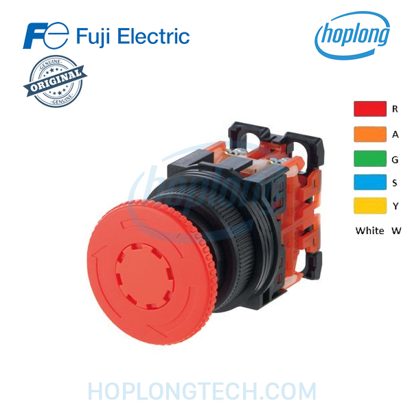 AR30V2R-50R Fuji - Phi 30 - Đỏ - Nhấn khóa-Turn reset