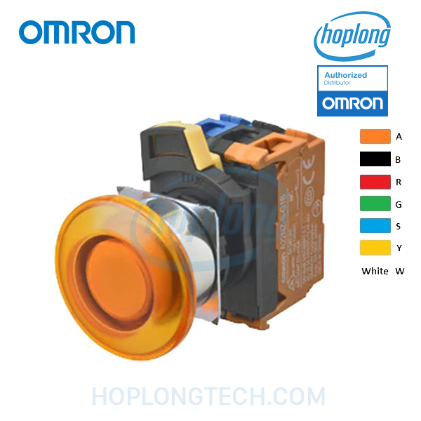 A22NL-RMM-TOA-G100-OC Omron - Phi 22 - (1NO) - Nhấn nhả