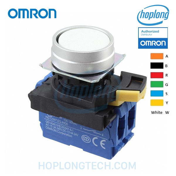 A22NN-MNA-UAA-G111-NN Omron - Phi 20 - 3NO - Xanh dương