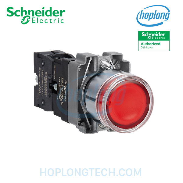 XB2BW34B1C Schneider - Phi 22 - Red - LED - 24VAC/VDC