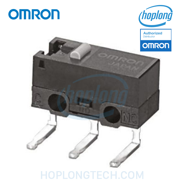 D2F-A1 Omron - D2F Series - 1NO+1NC - Pít tông đỉnh đầu