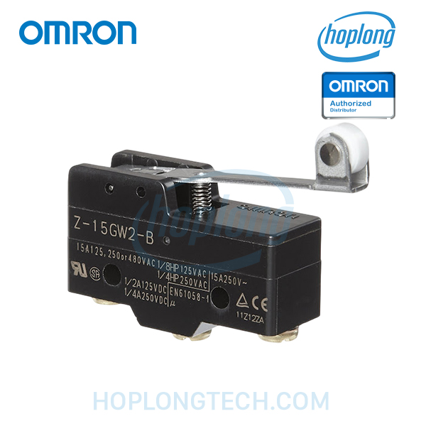 Công tắc hành trình Z-15GW22-B OMI Omron - 250VAC - 15A - 1.57N