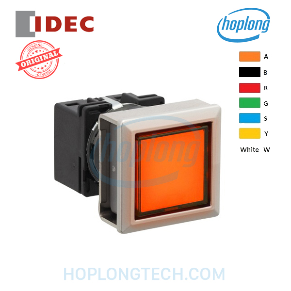 LB7MP-1T01WR IDEC - LB Series - Phi 16 - 5VDC - Red