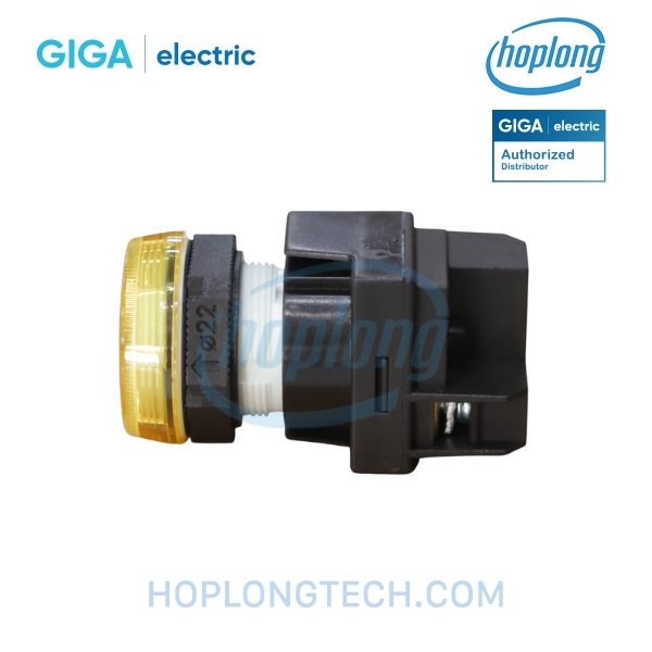 Yellow Cover of GIGA Ø22 indicator Giga Electric