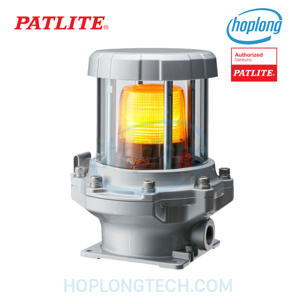 REL-M2-Y Patlite - 228mm - Vàng - 1 tầng - Không còi