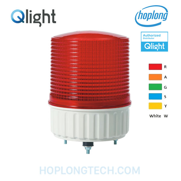 S125L-BZ-220-A Qlight - Phi 125 - Amber - 220VAC