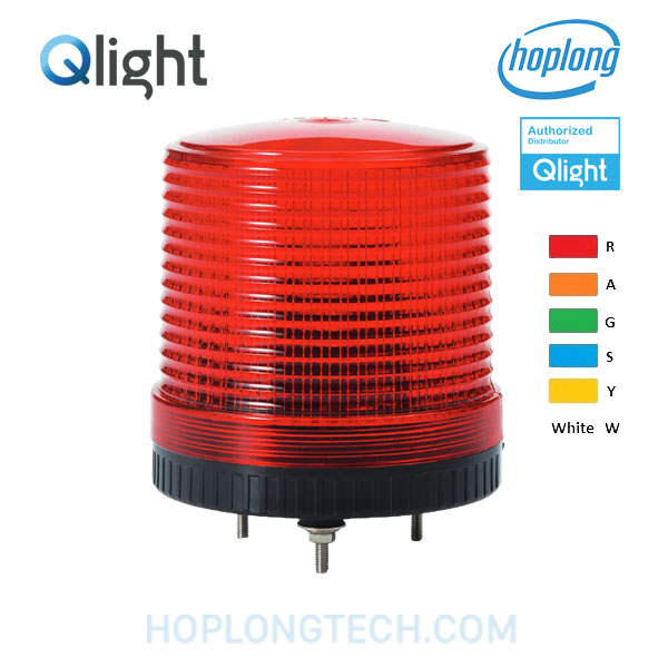 S125S-220-R Qlight - Phi 125 - Red - 220VAC