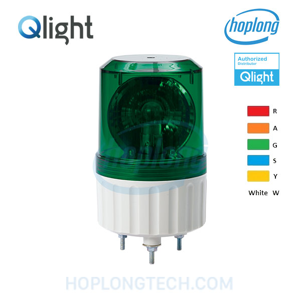 S80U-220-G Qlight - Phi 80 - Green - 220VAC - Quay