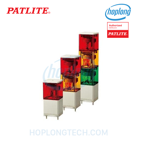 Đèn báo tháp KESB-120-G Patlite - 80mm - 1 tầng - 230VAC