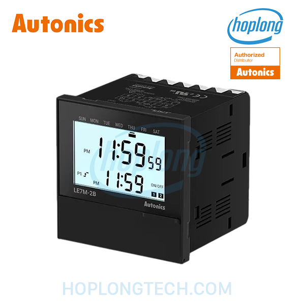 Bộ định thời kỹ thuật số hiển thị tuần/năm LE7M-2B Autonics - 100 ...