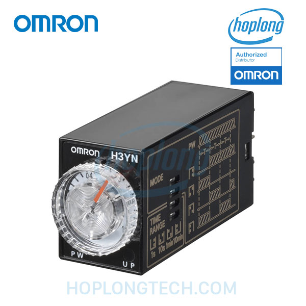 H3YN-21-B Omron - H3Y Series - 0.1s-10h | 24-240VAC, 12-110VDC