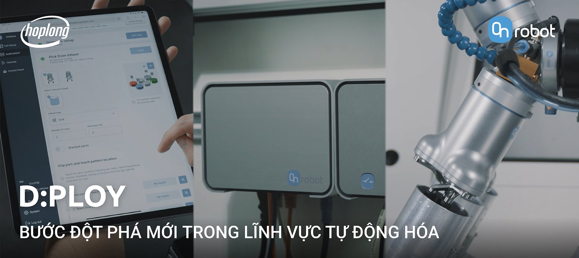 D:PLOY của Onrobot: Bước đột phá mới trong lĩnh vực tự động hóa
