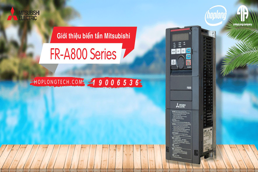 Giới thiệu biến tần Mitsubishi FR-A800 Series