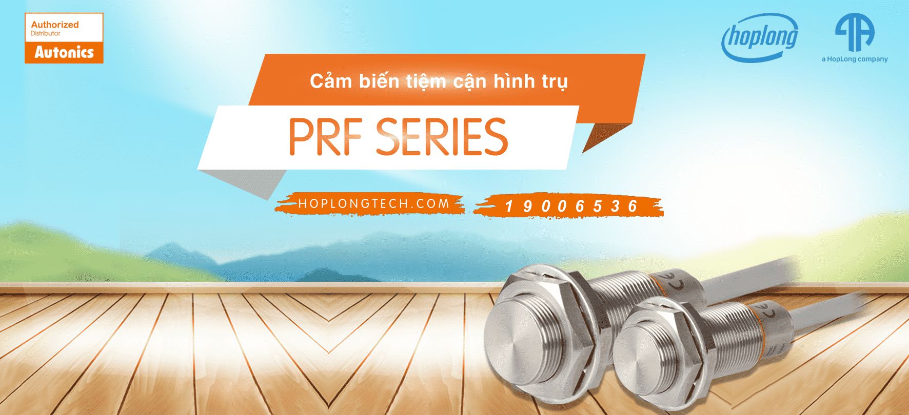 Giới thiệu cảm biến tiệm cận hình trụ PRF series của Autonics