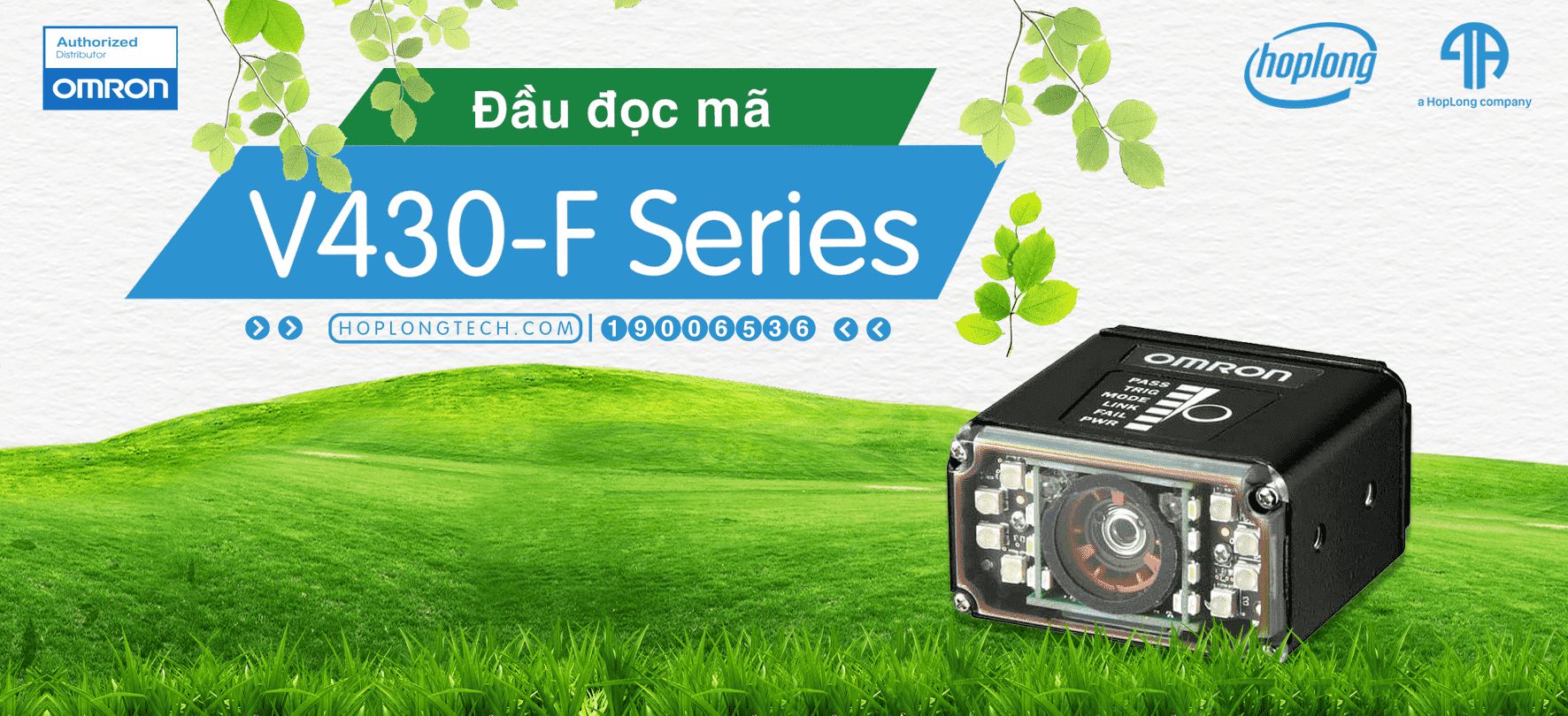 [Omron- Giới Thiệu] Đầu đọc mã V430-F Series