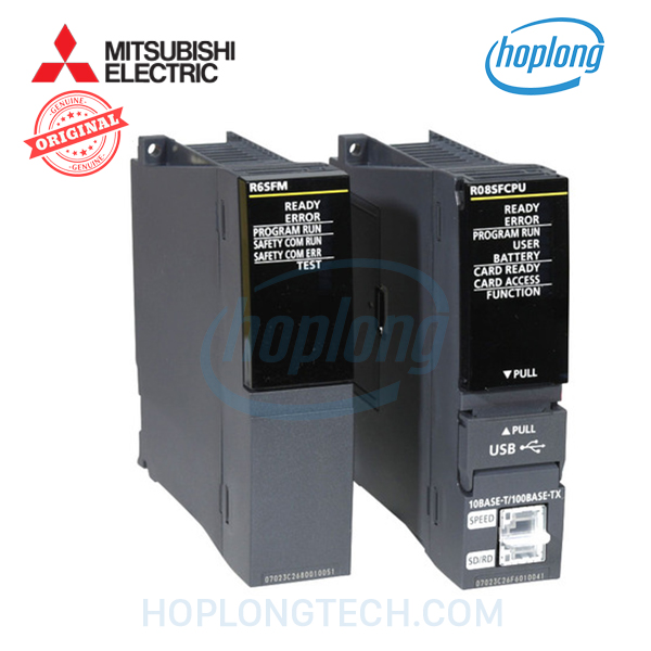 R08SFCPU Mitsubishi - R Series - CPU PLC - USB-B - HopLongTech