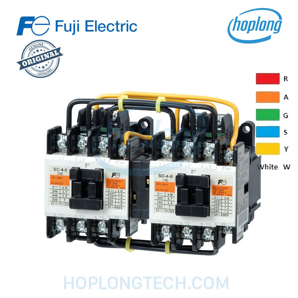 Contactor SC-N2SRM Fuji - SC Series - 3P - 50A - 2NO+2NCx2