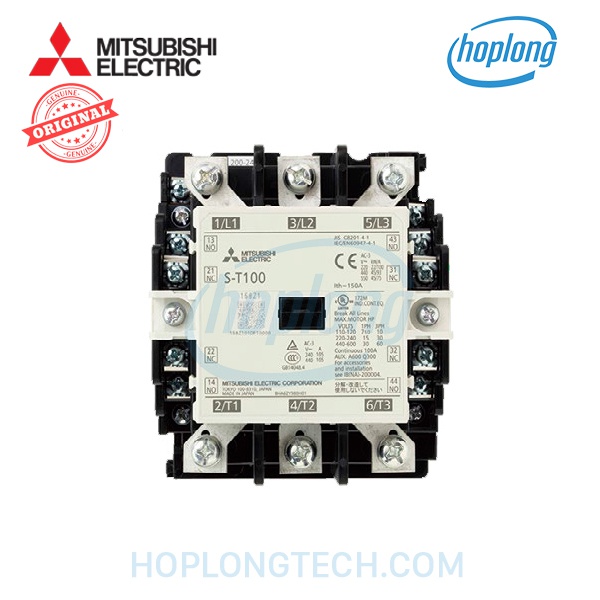 S-T100 AC200V 2a2b Mitsubishi - S-T100 Series - 3P - 100A