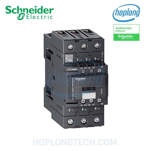 Contactor LC1D80AF7 Schneider - 3P - 66A - 110VAC 50/60Hz