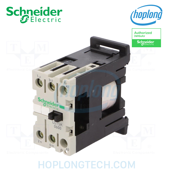 Contactor LC1SK0600B7 Schneider - 2P - 6A - 24VAC 50/60Hz