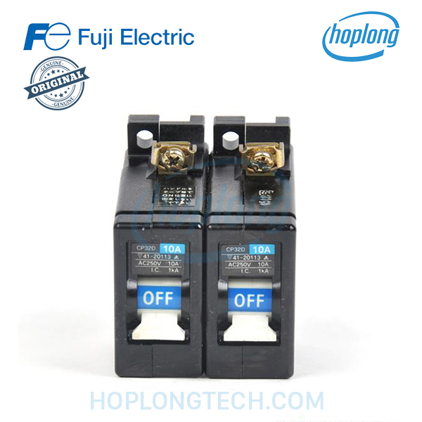 CP32D/0.5 Fuji - CP32D Series, 2P, 0.5A, 1kA, 250VAC