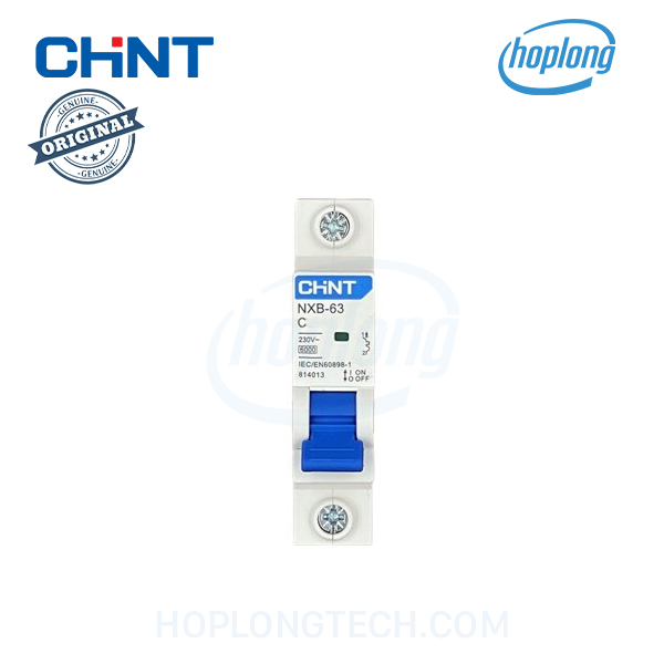 NXB-63 1P 63A B -6kA Chint - NXB-63 Series - 1P - 63A
