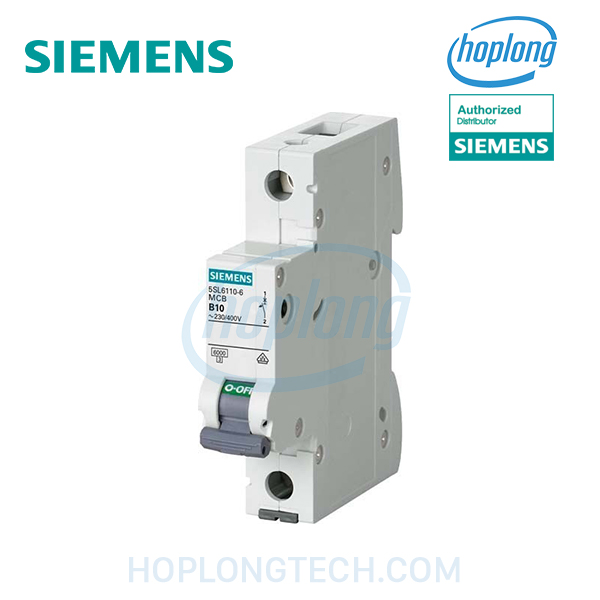 5SL6110-7CC Siemen - 5SL6 Series - 1P - 10A - 6kA - 240VAC