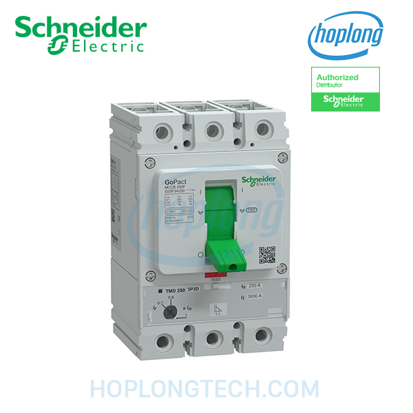 Cầu dao chỉnh dòng GoPact MCCB 250 Schneider