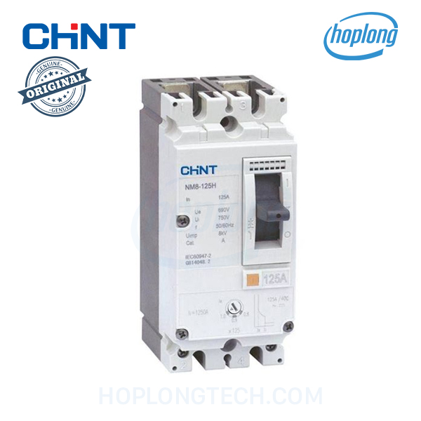 NM8-125H 2P 30A 100kA CHINT - NM8-125H Series - 2P - 30A