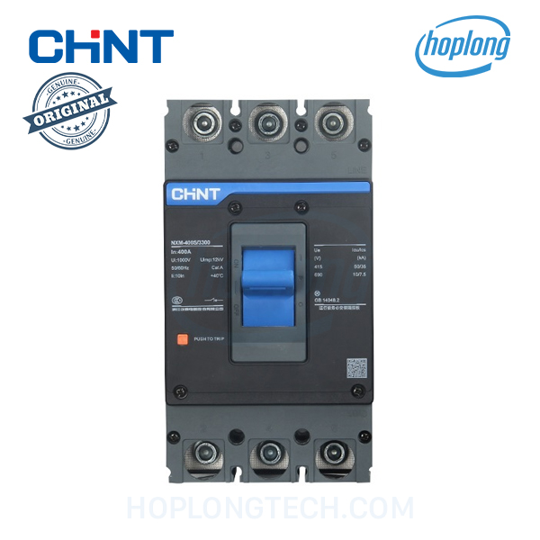 NXM-400S 3P 350A 50kA CHINT - NXM-400 Series - 3P - 350A