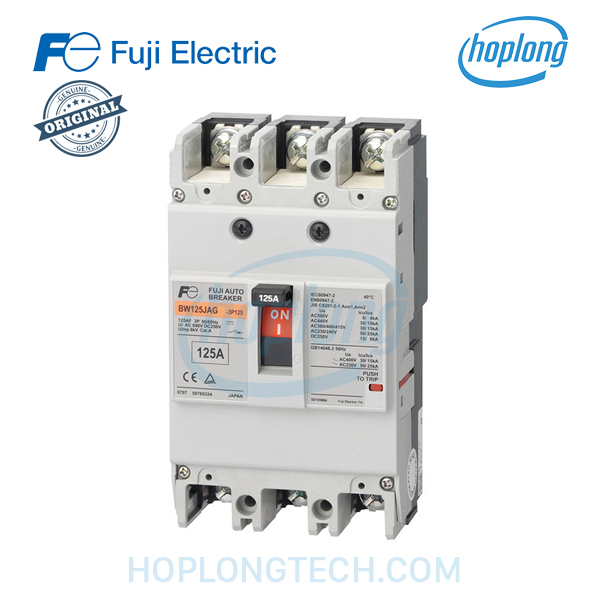 BW125RAGU-3P125 Fuji - BW125 Series - 3P - 125A - 380-440VAC