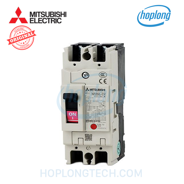 NF250-HV 2P 160A 100kA Mitsubishi - NF250 Series - 2P - 160A